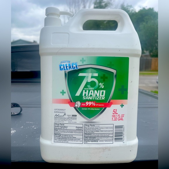 Cleace | Other | Cleace 75 Instant Hand Sanitizer 32 Gal1691 Fl Oz New ...